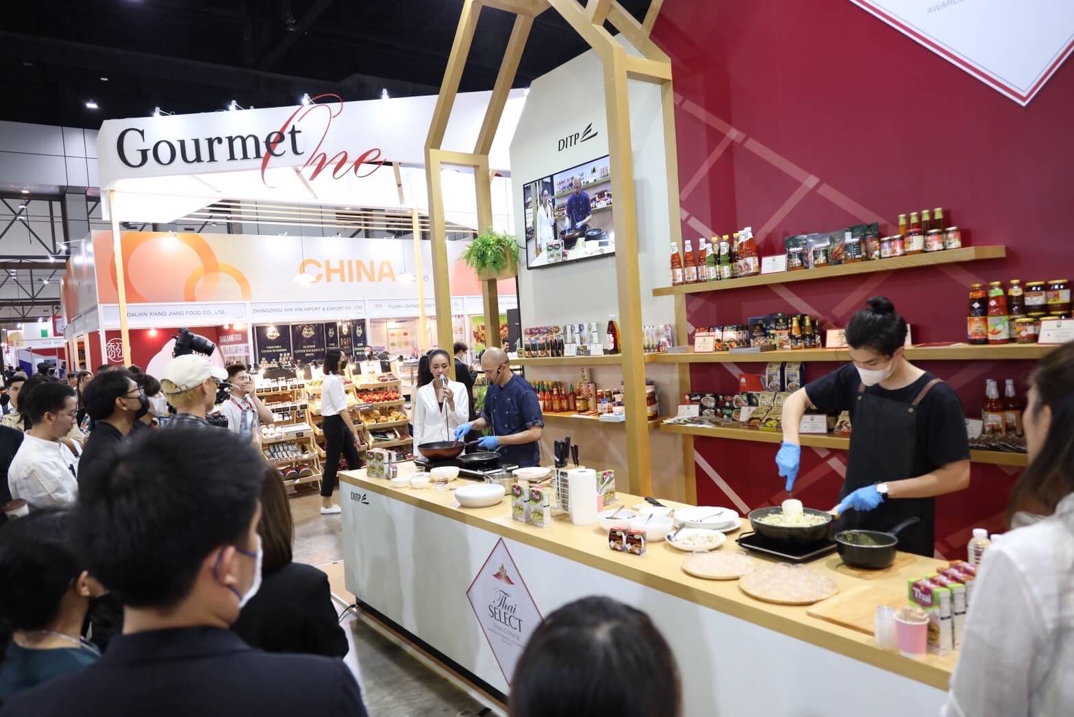 DITP ปลื้ม สินค้า Thai SELECT ในงาน THAIFEX การตอบรับดีล้นหลาม
